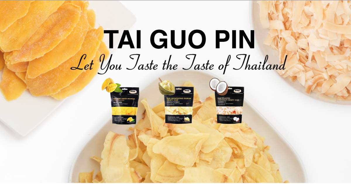 [Thailand Free Delivery] TAI GUO PIN Soft-Dried Mango, Toasted Coconut ...